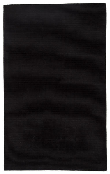 Basis Solid Black Rug | Scout & Nimble