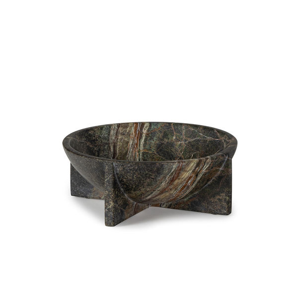Tribune Green Marble Bowl | Scout & Nimble