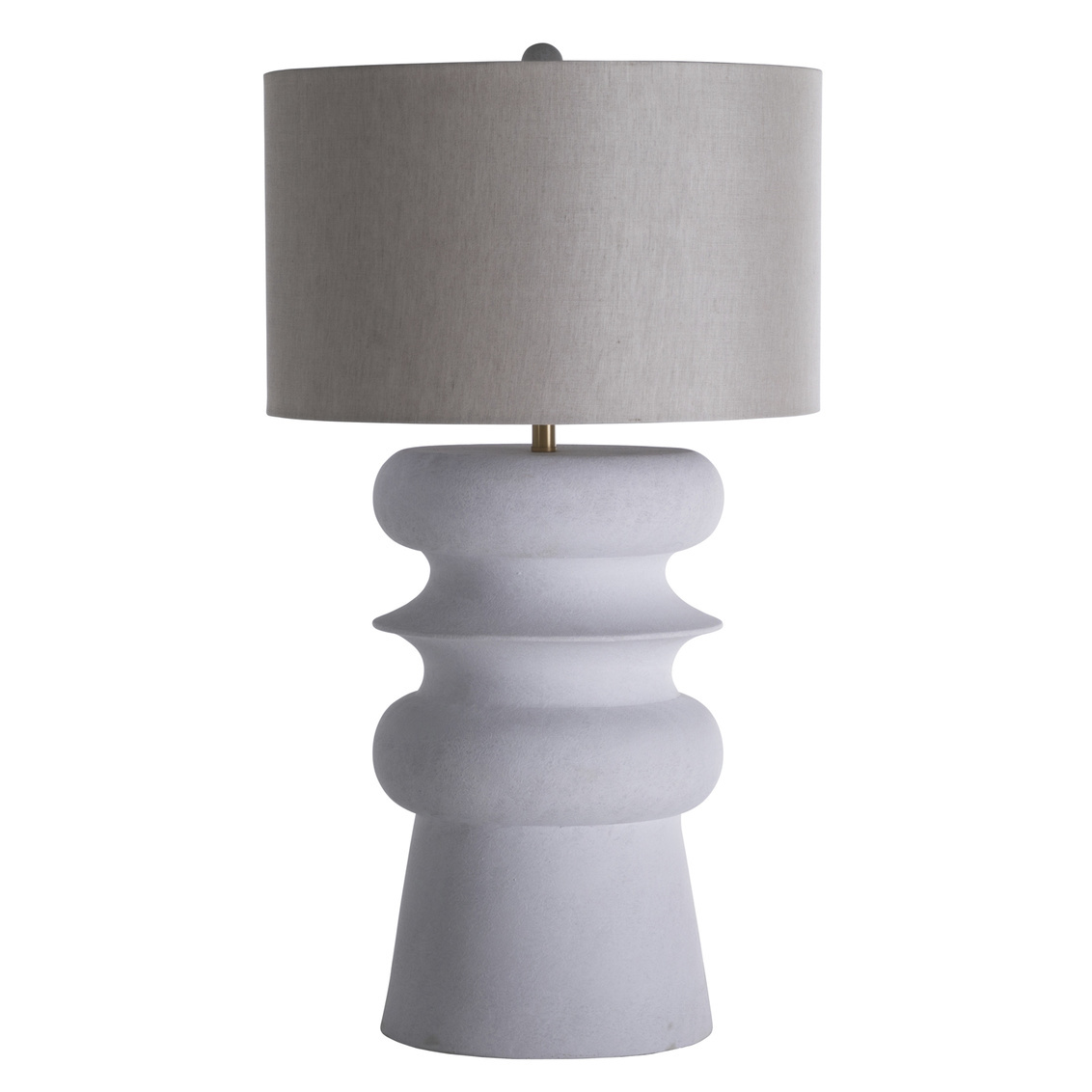 Claudius Plaster White Table Lamp | Scout & Nimble