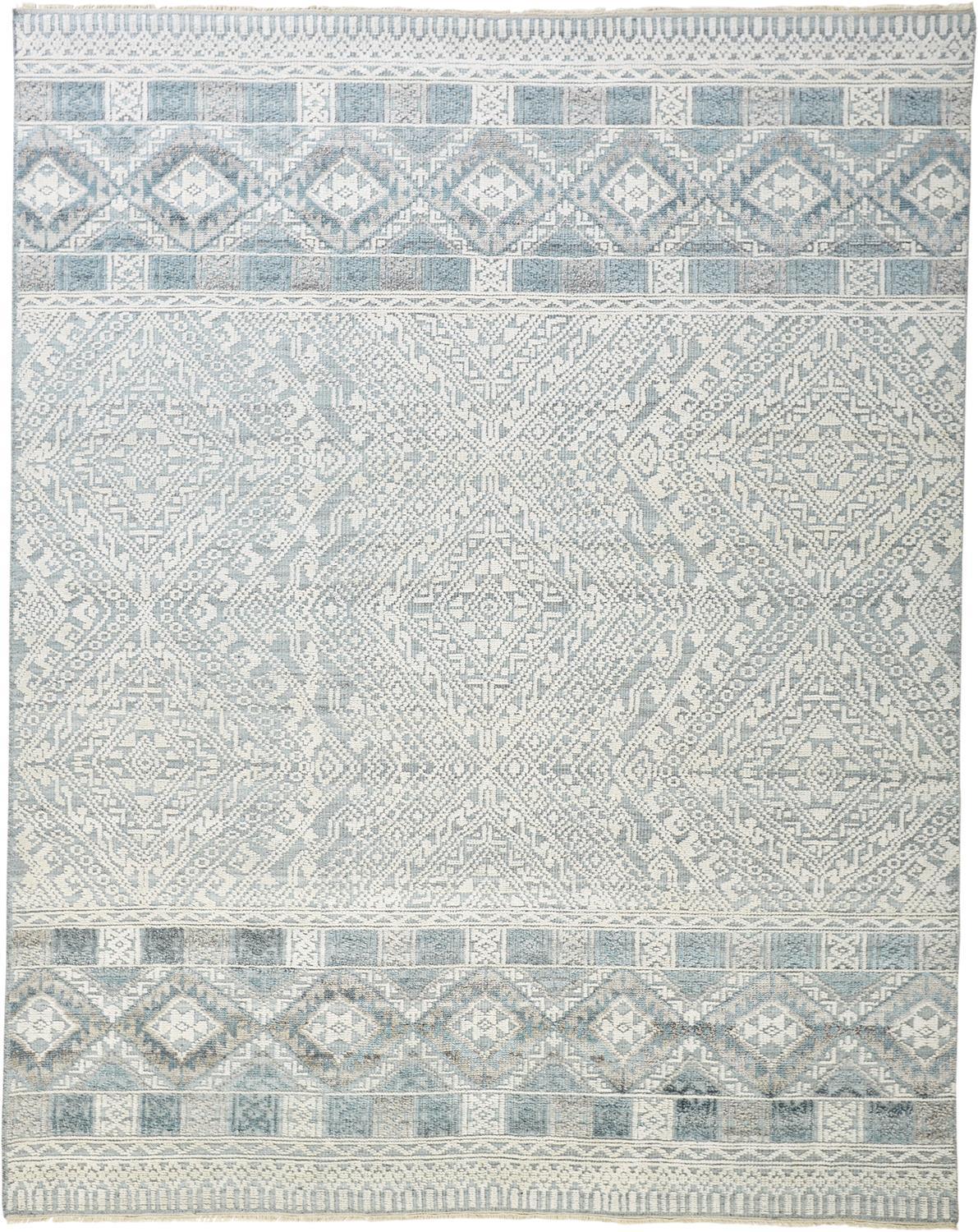 Payton Blue / Ivory Global Area Rug - 11'6" x 15' | Scout & Nimble