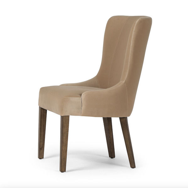 Verona Velvet Taupe Dining Chair | Scout & Nimble