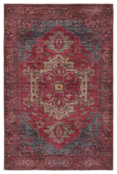 Gloria Medallion Red/ Blue Rug | Scout & Nimble