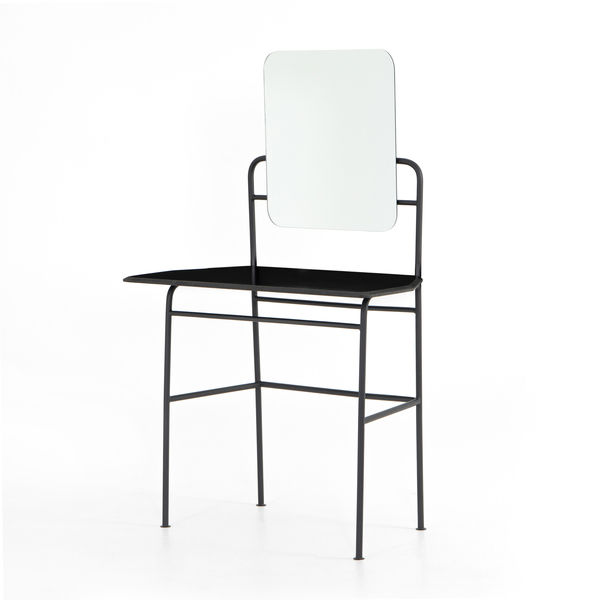 Claude Vanity/Console Table Charcoal | Scout & Nimble