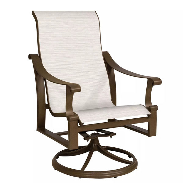 Bungalow Sling High Back Swivel Rocker | Scout & Nimble
