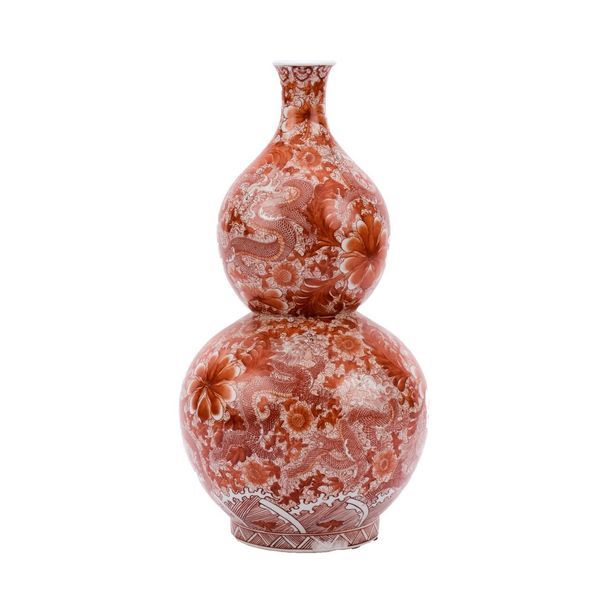 Orange Dragon Gourd Vase | Scout & Nimble