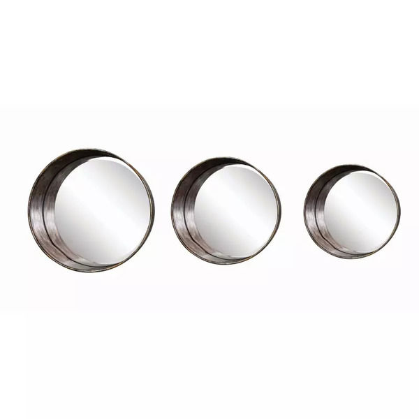 Round Metal Framed Mirrors (Set Of 3 Sizes) | Scout & Nimble