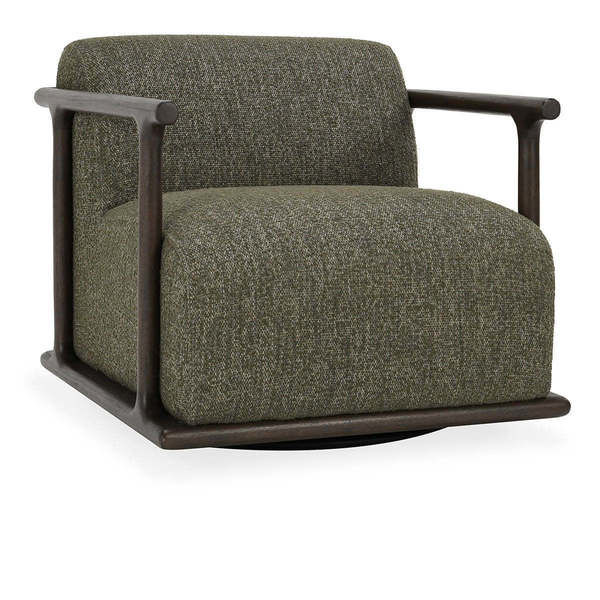 Lucia Mid-Century Upholstered Swivel Accent Chair | Scout & Nimble