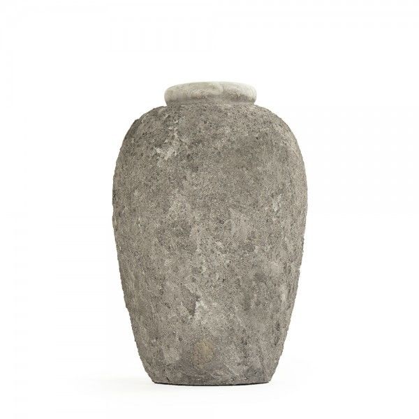 Sparti Large Grey Jar | Scout & Nimble