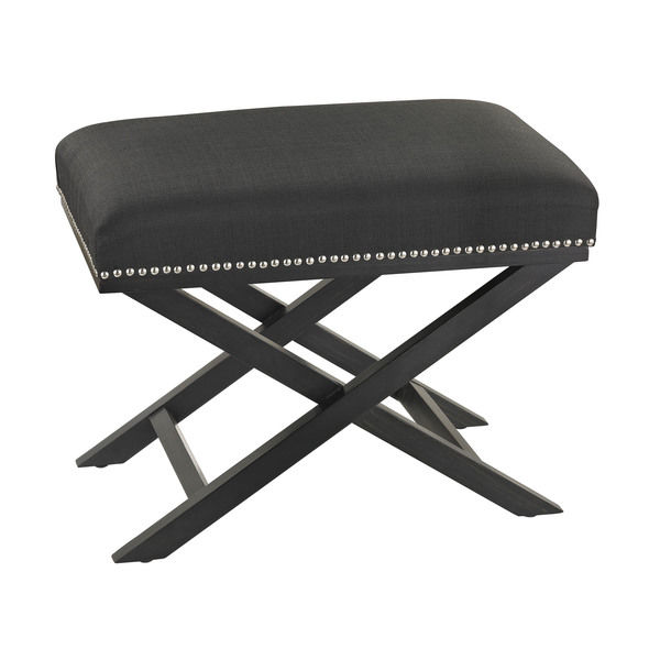 Black Cross Leg Bench | Scout & Nimble