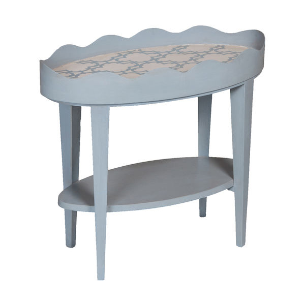 Scallop Oval Tray Table | Scout & Nimble
