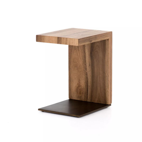 Hudson Natural Yukas & Iron C-Table | Scout & Nimble