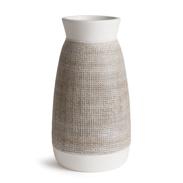 Gia Tall Natural Ceramic Vase | Scout & Nimble