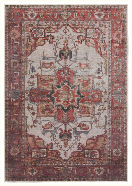 Hepburn Medallion Rust/ Beige Rug | Scout & Nimble