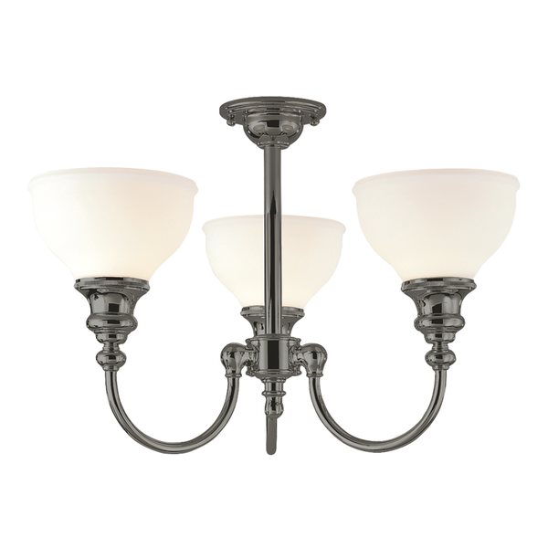 Sutton 3 LIGHT SEMI FLUSH | Scout & Nimble