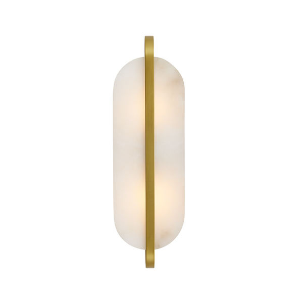 Julius White Alabaster Sconce | Scout & Nimble
