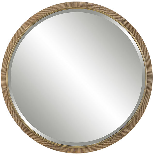 Paradise Round Rattan Mirror | Scout & Nimble