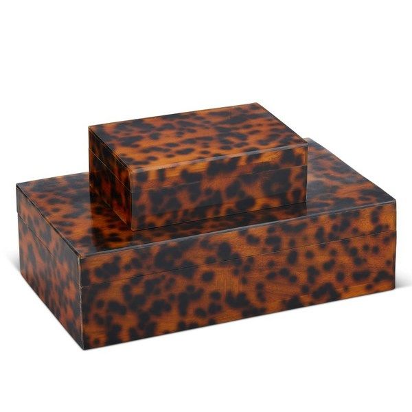Faux Tortoise Box Set of 2 | Scout & Nimble