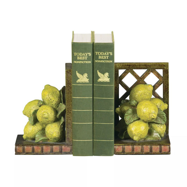 Pair Of Lemon Orchard Bookends | Scout & Nimble