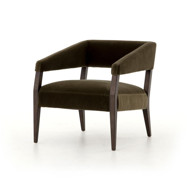 Gary Olive Green Club Chair | Scout & Nimble