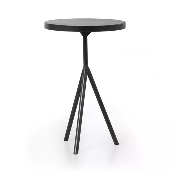Corin Bluestone/Powder Black End Table | Scout & Nimble
