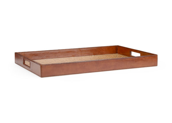 Lennon Leather Tray | Scout & Nimble