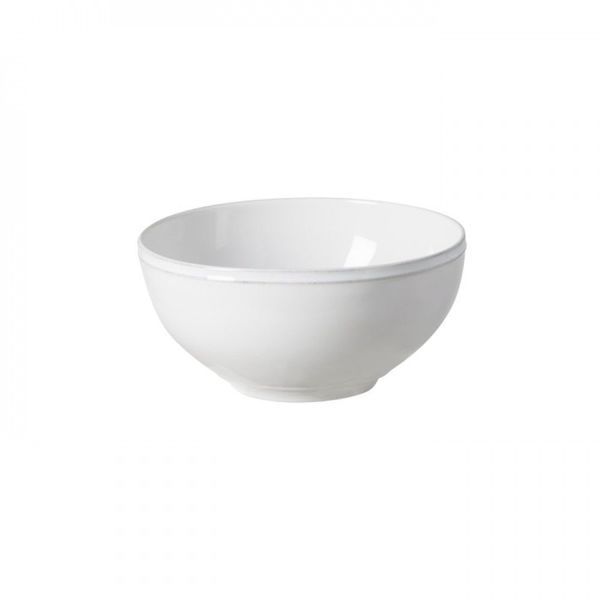 Friso Medium White Stoneware Serving Bowl | Scout & Nimble