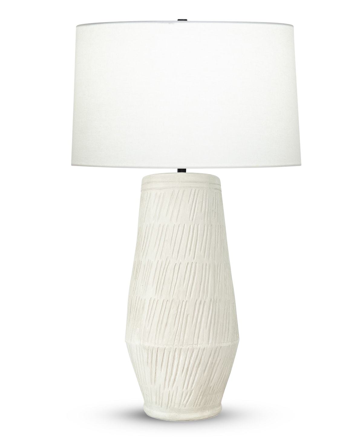Alden Textured Ceramic Table Lamp - Cream | Scout & Nimble