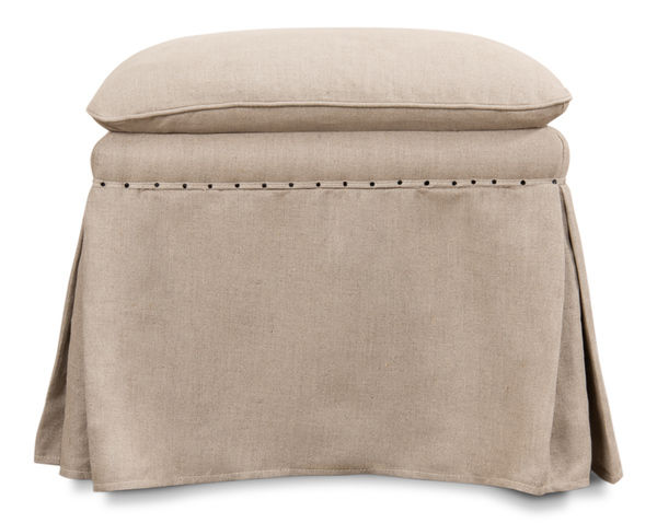 Draped Ottoman | Scout & Nimble