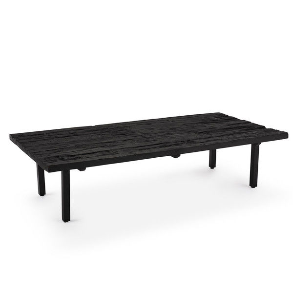 Ash Reclaimed Black Wood Cocktail Table | Scout & Nimble