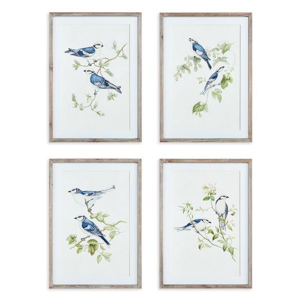 Blue Birds Prints, Set Of 4 | Scout & Nimble