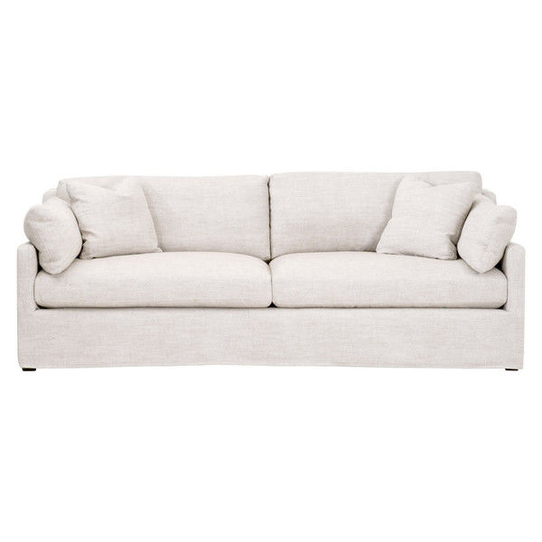 Lena 95 Slipcovered Transitional Sofa Scout Nimble