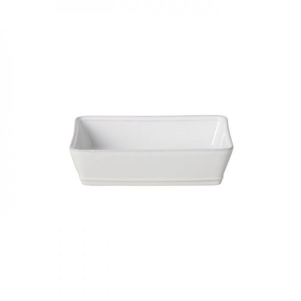 Friso 8'' White Rectangle Baker | Scout & Nimble