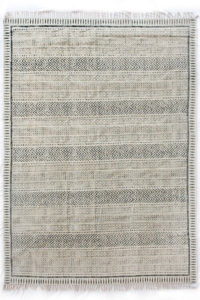 Flatweave Faded Block Print Rug | Scout & Nimble