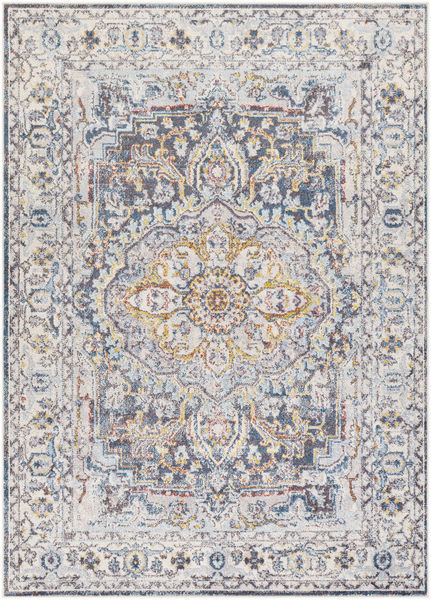 Ankara Ivory / Denim Rug | Scout & Nimble