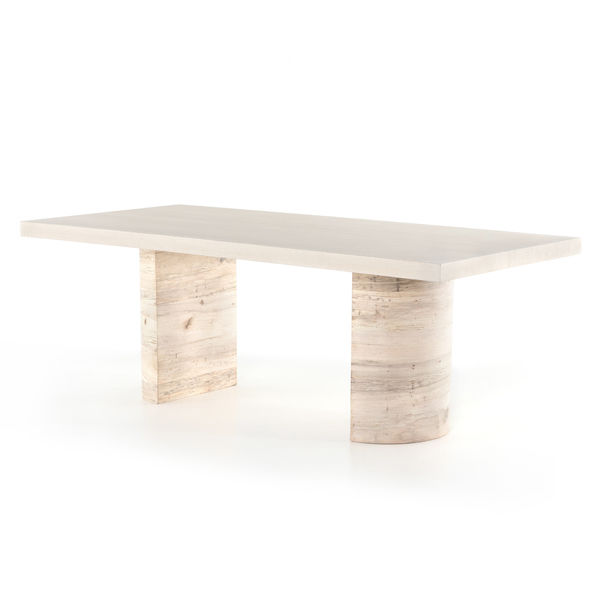 Liv Dining Table Pale Oak Veneer | Scout & Nimble