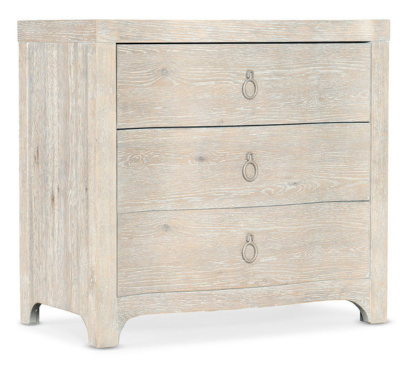 Serenity Oversized Light Oak 3-Drawer Nightstand | Scout & Nimble