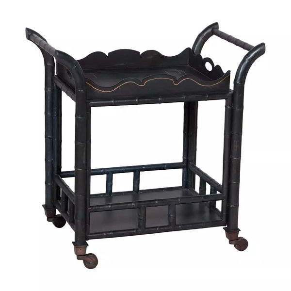 Bamboo Cart With Tray | Scout & Nimble