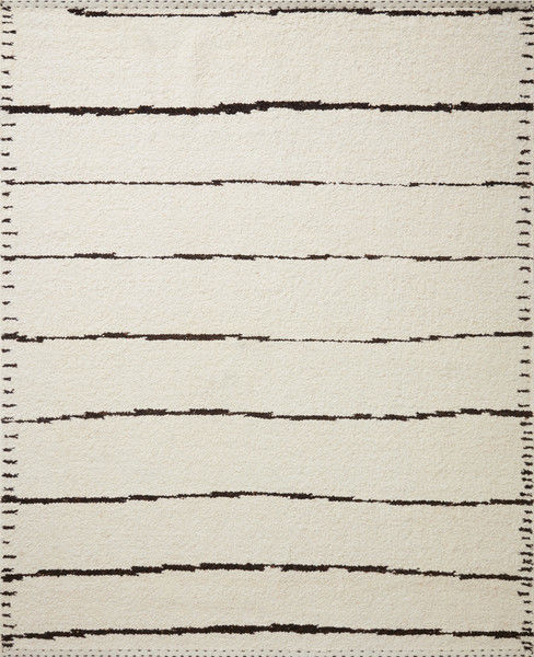 Roman Ivory / Black Rug | Scout & Nimble