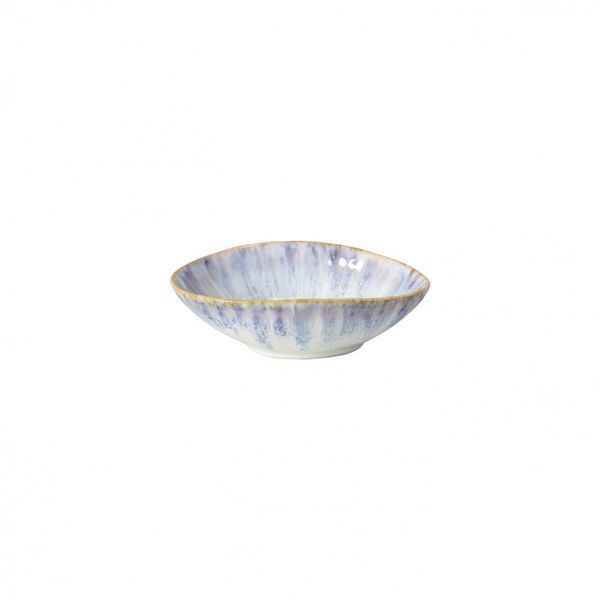 Brisa Shallow Ceramic Stoneware Bowl, Set of 6 - Ria Blue