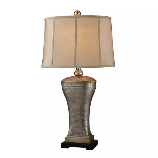 Trump Home Lexington Avenue Table Lamp In Silver Lake Finish