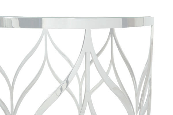 Calista Metal Round Accent Table | Scout & Nimble