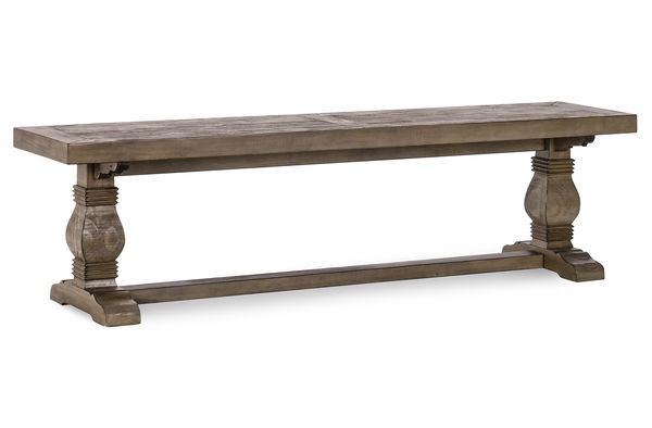 Sierra Reclaimed Pine 66" Bench in Brown | Scout & Nimble